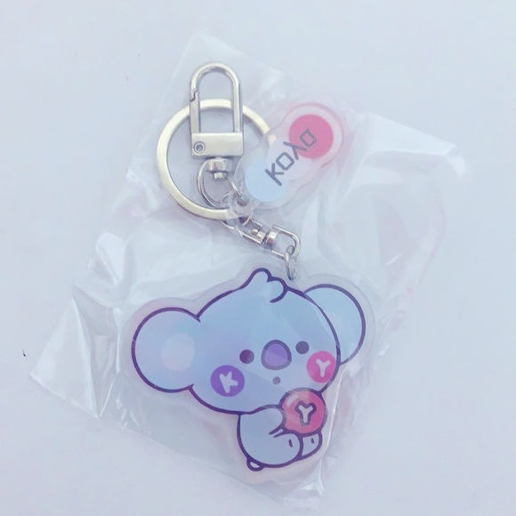 bt21 | Accessories | Bt2 Line Friends Koya Rm Acrylic Keychain Bts ...